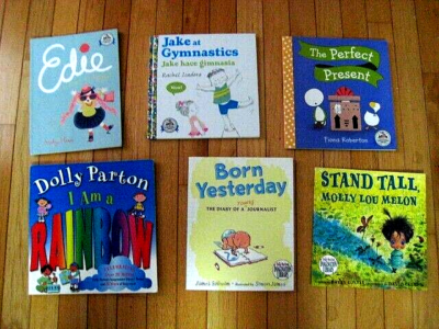 Lot of 6 Imagination Library Children's Picture Book Lot Dolly Parton 5 ...
