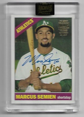 MARCUS SEMIEN 2022 TOPPS ARCHIVES SIGNATURE SERIES BUYBACK AUTO #91/95 ...