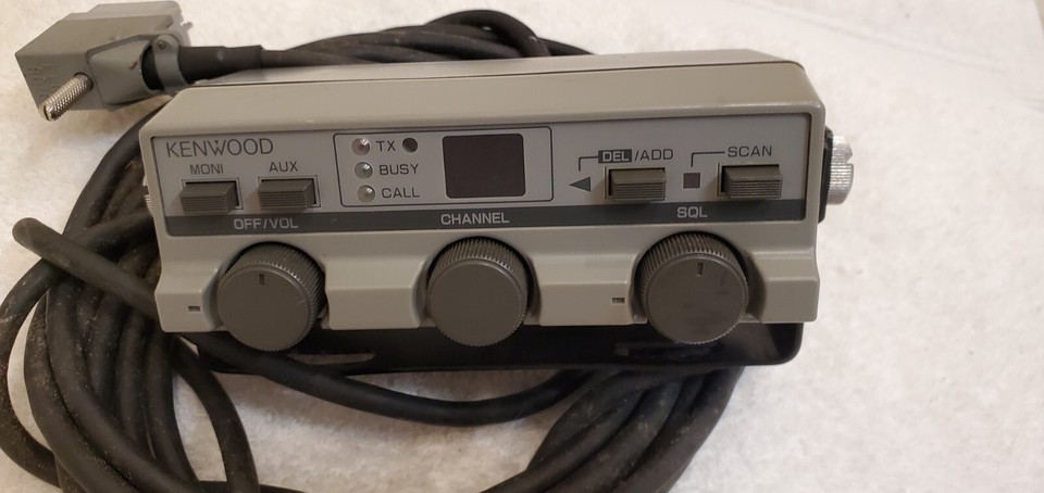 KENWOOD VHF FM Transceiver Mobile Car Rear Radio Remote Head | eBay