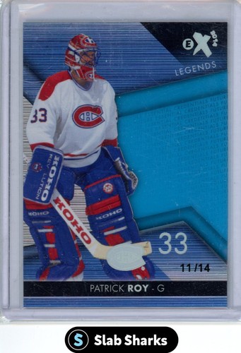 2014-15 FLEER ULTRA PATRICK ROY LEGENDS ESSENTIAL CREDENTIALS FUTURE ...