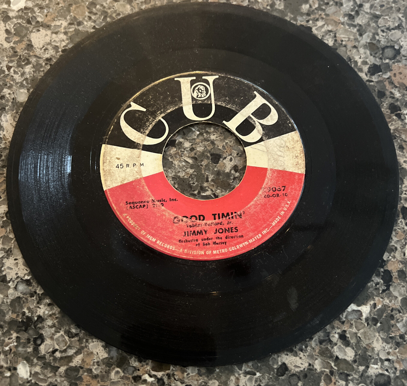 Jimmy Jones My Precious Angel / Good Timin’ 45 1960 Cub Vinyl Record | eBay
