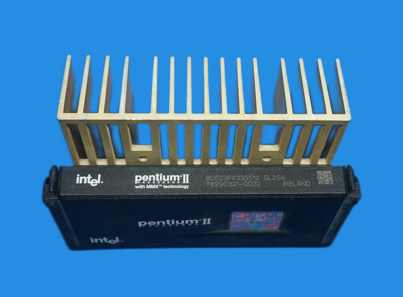 Intel Pentium II 333/512 slot 1 cpu processor 80523PX333512 SL2S5 ...