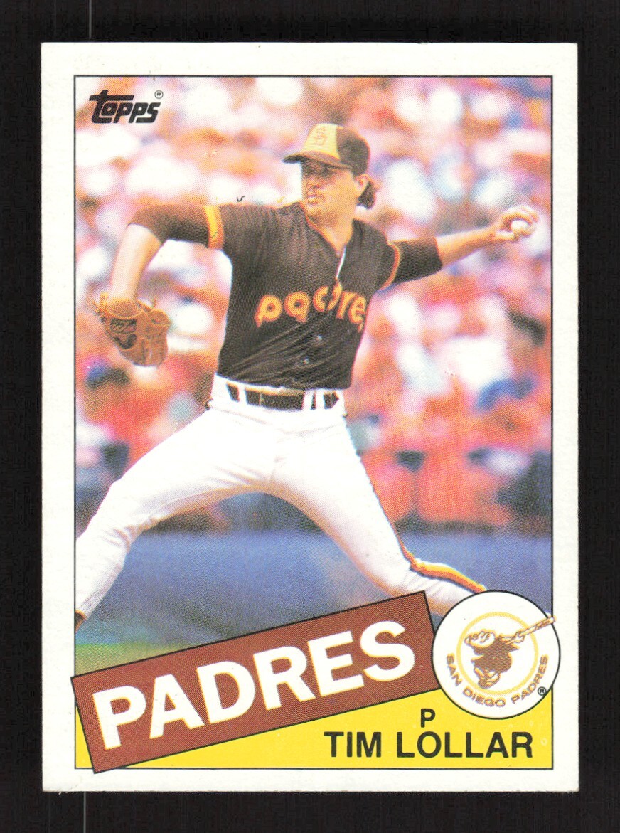 1985 Topps Baseball Tim Lollar #13 San Diego Padres | eBay