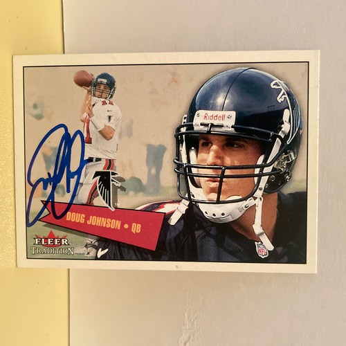 Doug Johnson -Florida Gators- Atlanta Falcons Autographed Card | eBay