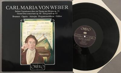 P556 Weber 7 Variations about Silvana Brunner Oppitz Orfeo S 187 891 A ...
