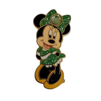 Disney 2002 Peridot Minnie Mouse Birthstone-August Pin E21 | eBay