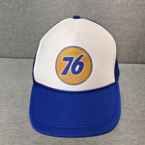 Vintage Nissun Union 76 Gasoline Snapback Trucker Hat White/Blue | eBay