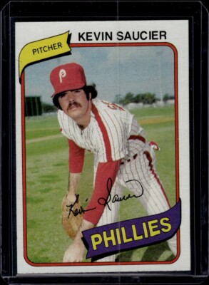 1980 Topps Burger King Philadelphia Phillies #22 Kevin Saucier Trading ...