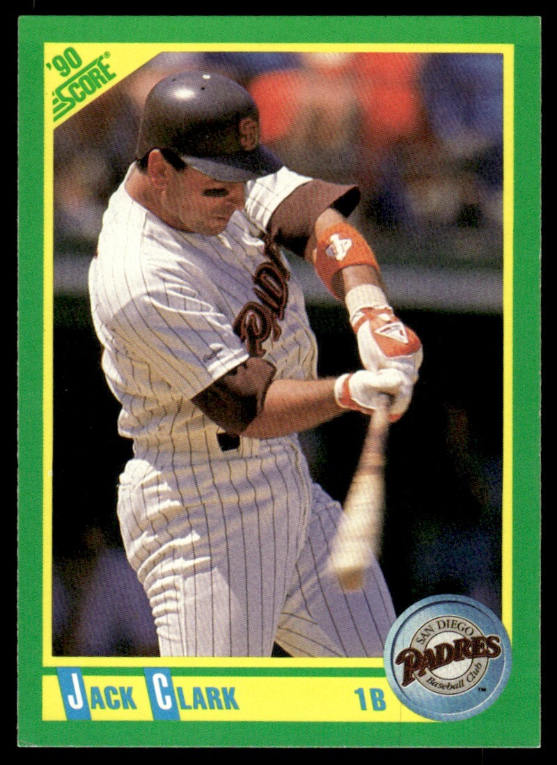 1990 Score #20 Jack Clark San Diego Padres | eBay