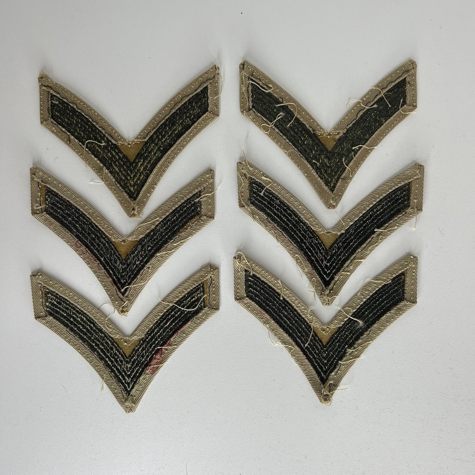 Lot Bundle of USMC Private First Class PFC Marines E2 Chevrons Green ...