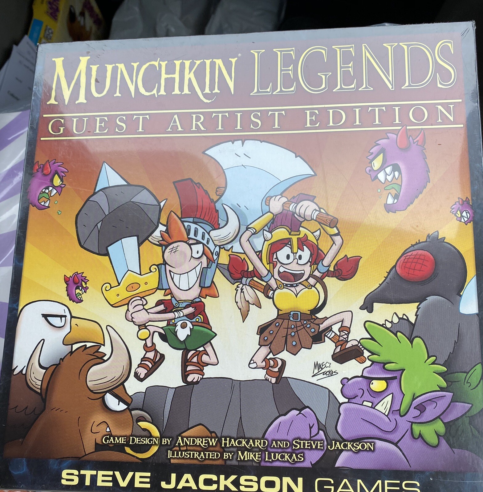 Munchkin Legends Guest Artist Edition Steve Jackson Games Limited ...