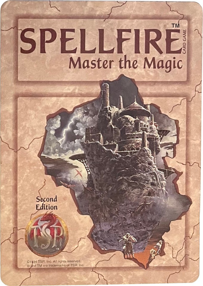 Spellfire Master the Magic 2nd edition Card 384/400 Cloudkill, Advanced ...