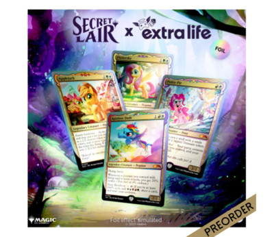 Pre-Order MTG Secret Lair Ponies: The Galloping 2 | Extra Life 2023 ...