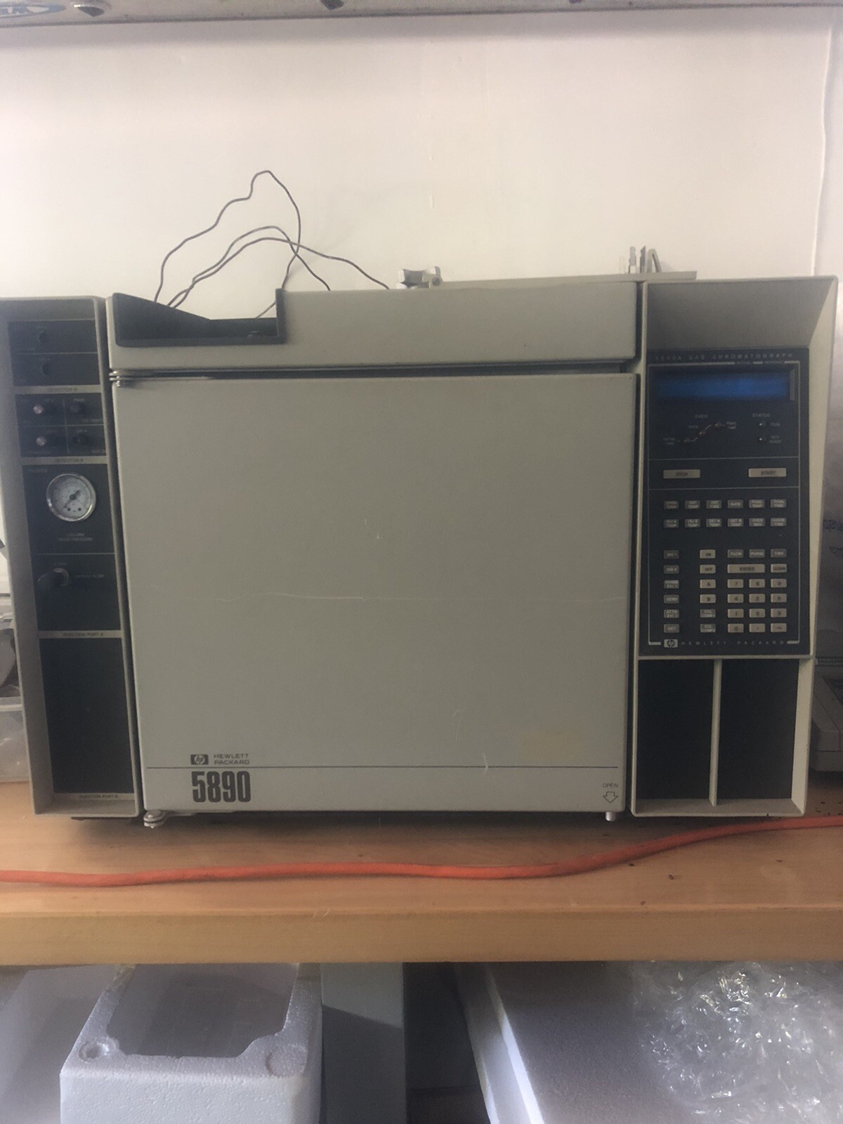Agilent HP 5890 GC GAS CHROMATOGRAPH W/ FID and HP 3396A PRINTER | eBay
