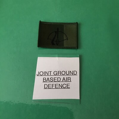 British Army JOINT GROUND BASE AIR DEFENCE GREEN TRF Uniform Tactical ...