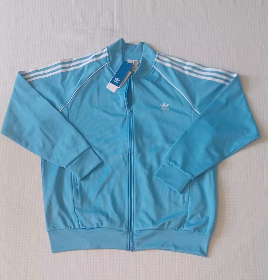 New Men’s Adidas Originals Primeblue Superstar Tracksuit~Blue/White ...