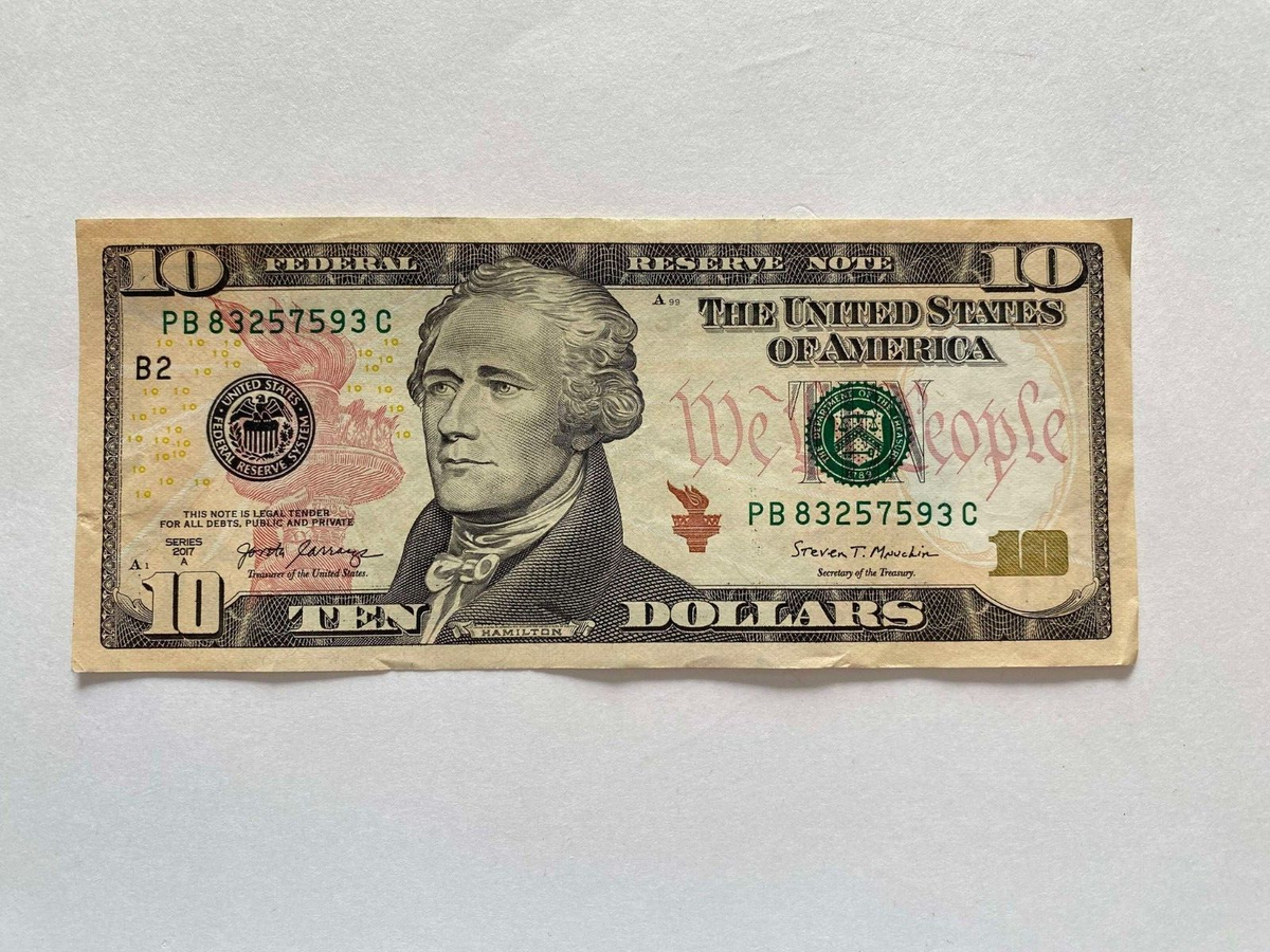 Ten Dollar Bill