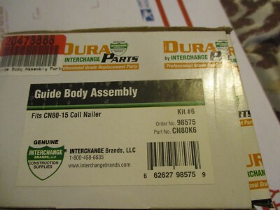 Max SuperFramer Framing Nailer 15-Degree Coil CN890 K6 GUIDE BODY ...