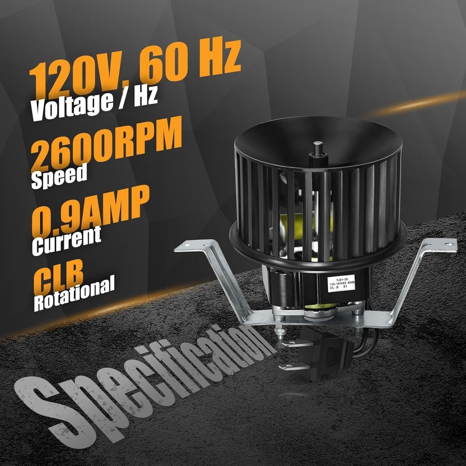 Bathroom Exhaust Vent Fan Motor Assembly 85598000 Nutone/Broan 605n ...