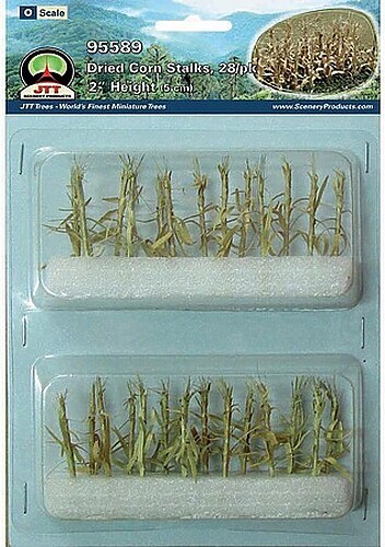 JTT Dried Corn Stalks - O Scale Model Railroad Farm Scenery - #95589 | eBay