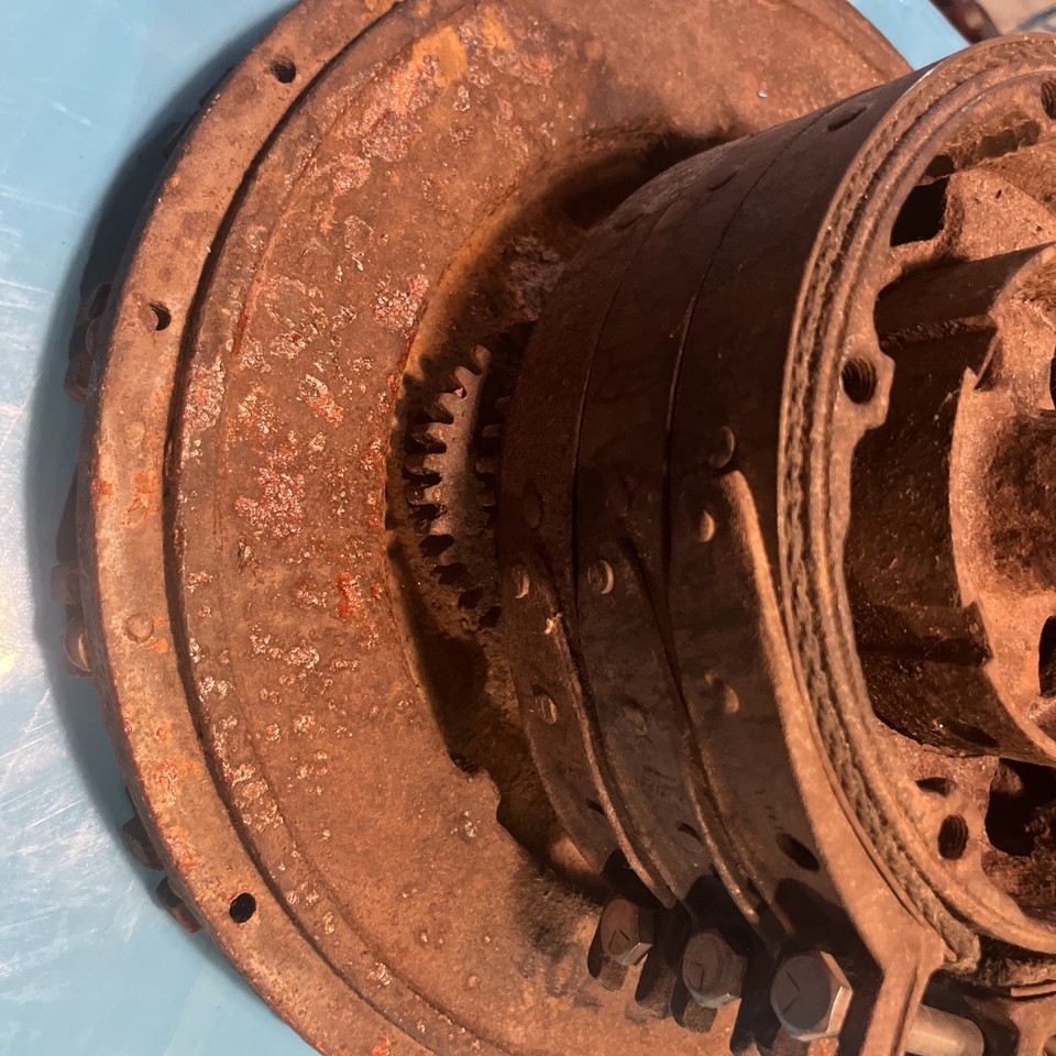 Original Model T Ford Ignition Flywheel Vintage Antique Old Car Parts ...