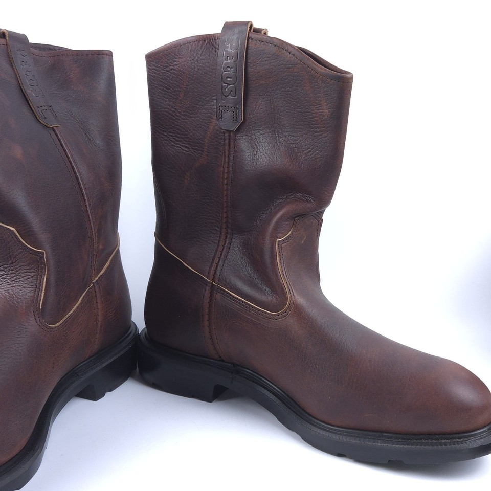 Red Wing Men's Pecos Boots 1132 11 E Wide Rattlesnake Soles Electrical ...
