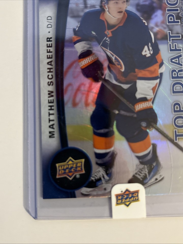 2025 TIM HORTONS #DP-1 MATTHEW SCHAEFER TOP DRAFT PICK ROOKIE UPPER ...