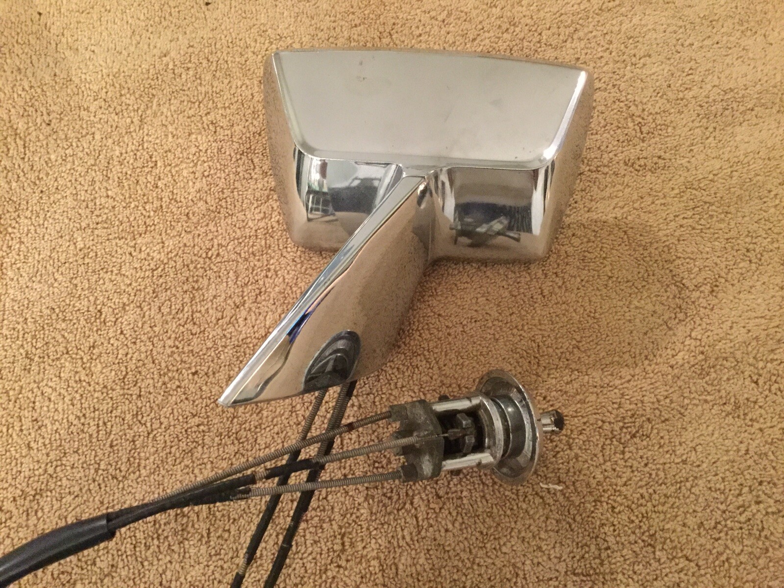 NOS 1965 1966 Ford Galaxie 7 Litre LH Remote Control Mirror | eBay