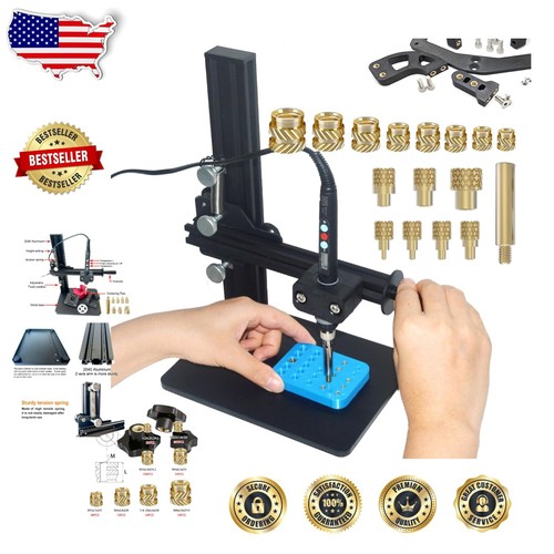 Heat Set Insert Tool for 3D Printing with Digital Soldering Iron | eBay