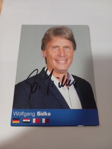 Signierte AK Wolfgang Sidka NEU | eBay