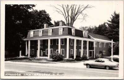 Hancock, New Hampshire Real Photo RPPC Postcard HANCOCK INN Hotel ...