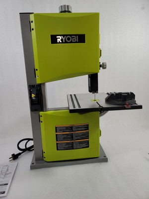 RYOBI 2.5 Amp 9 in. Band Saw With Saw Table, Miter Gauge, BS904G ...