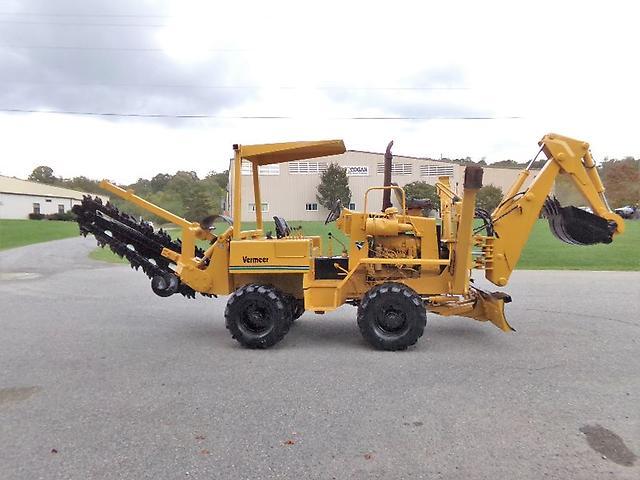 1993 VERMEER V450 TRENCHER/BACKHOE COMBO TRACTOR | eBay