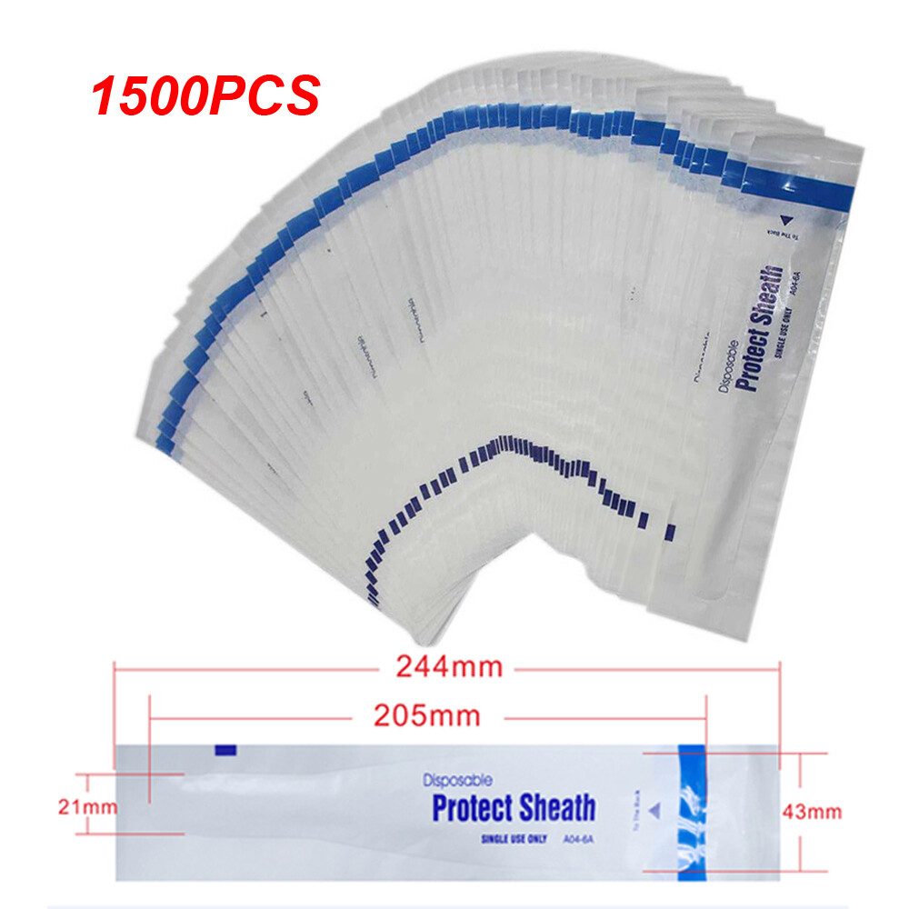 1500 pcs Dental Intraoral Camera Protective Sleeve Sheath Cover ...