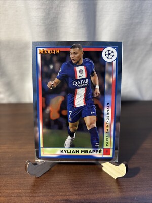 Kylian Mbappe - 2022-23 Merlin Chrome UEFA #105 - Base | eBay