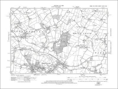 Old map Colne Engaine, Earls Colne, White Colne, Essex 1925 (27NW) | eBay