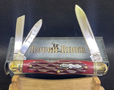 Rough Rider RR427 Red Pick Bone Whittler Pocket Knife | eBay