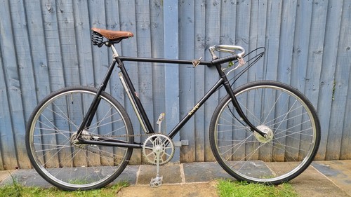 Vintage Rudge bicycle 60cm frame, Brooks, 26 inch wheels, path racer ...