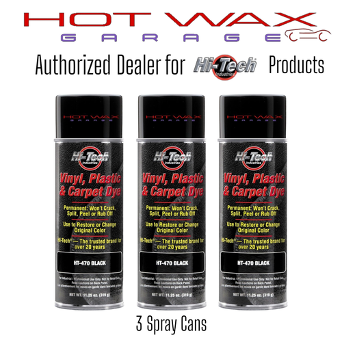 Hi-Tech Vinyl, Plastic & Carpet Dye – Black HT-470 (3 Pack) ***Free ...