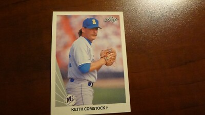 1990 LEAF # 522 KEITH COMSTOCK BASEBALL CARD | eBay