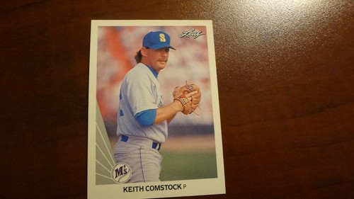 1990 LEAF # 522 KEITH COMSTOCK BASEBALL CARD | eBay