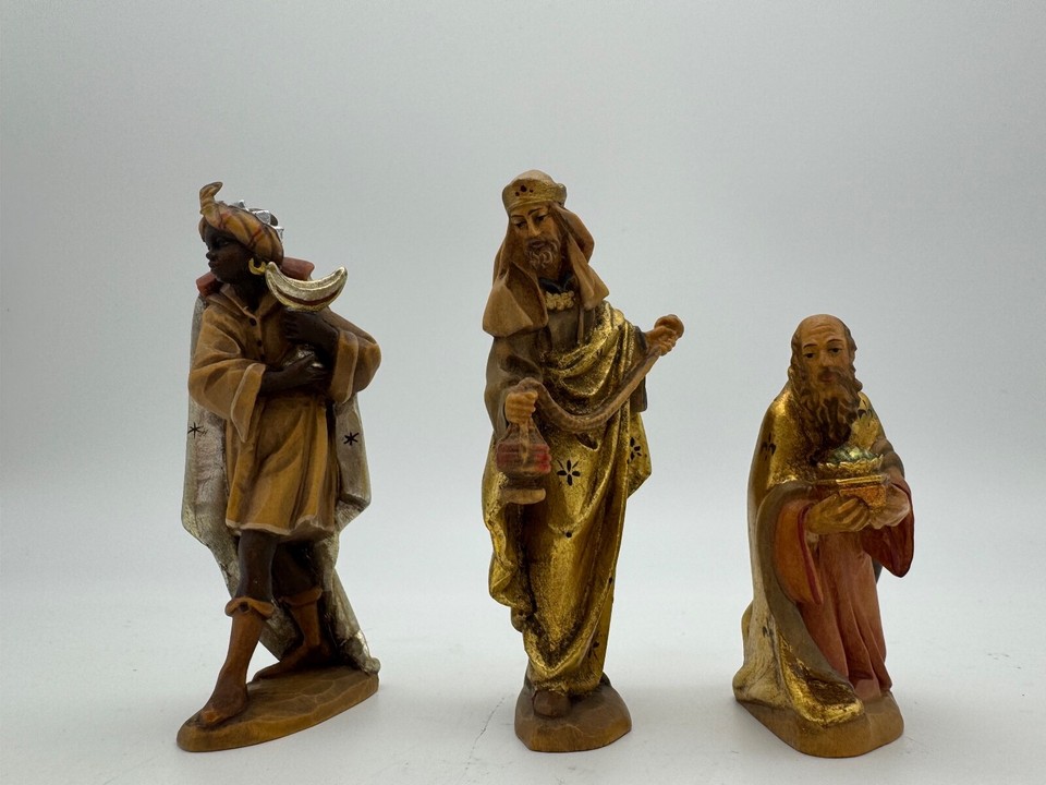 Anri 18 piece Nativity set incl. Stable | eBay