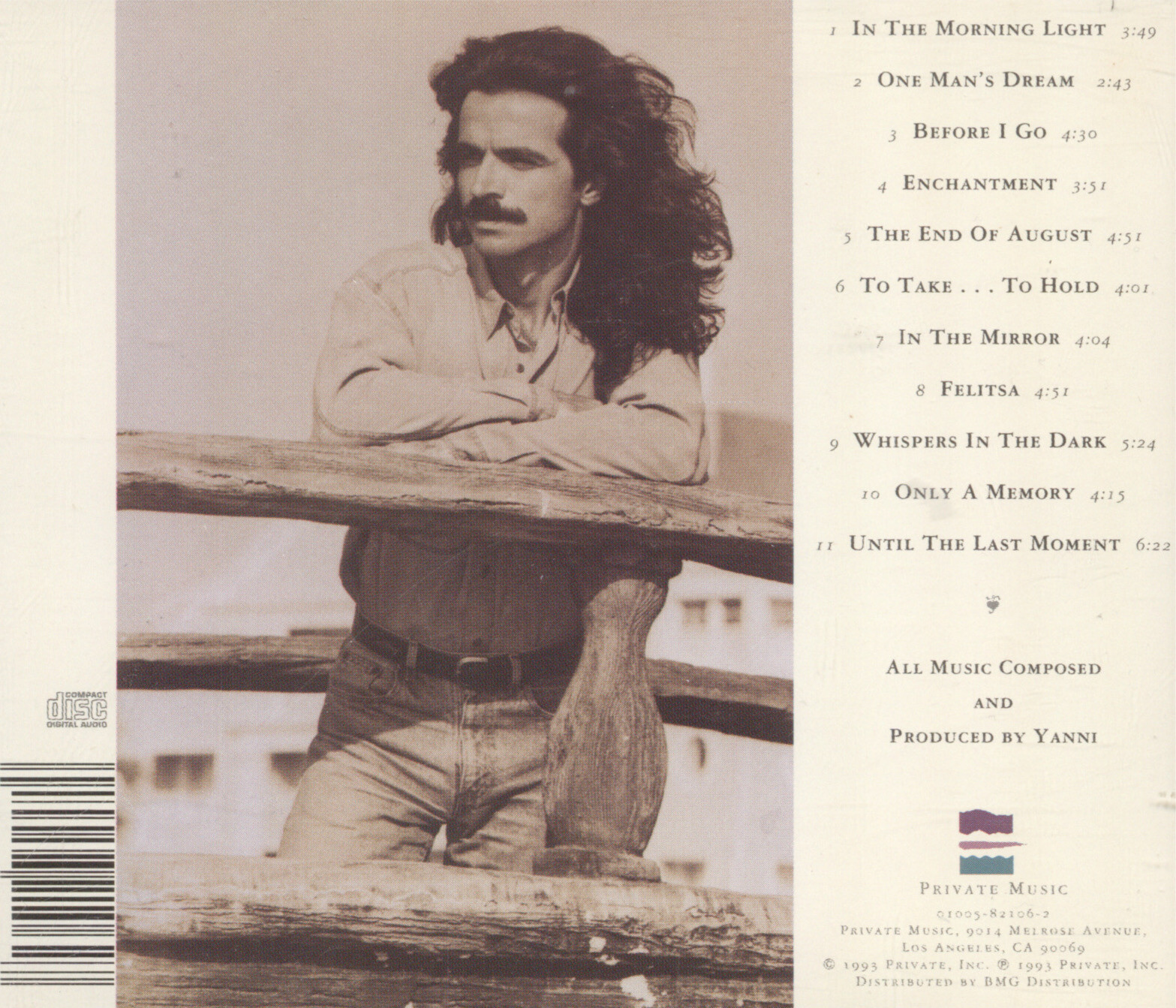 Yanni - In My Time CD | eBay