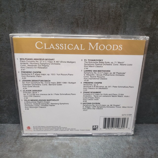 Golden Classics: Classical Moods (CD, Sep-2008, Madacy) for sale online ...