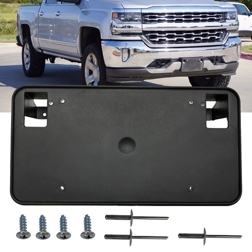 For 2016-2018 Chevy Silverado 1500 Front License Plate Frame Tag ...