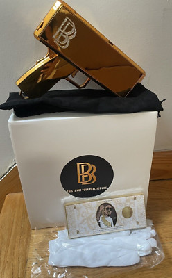ICED OUT Ben Baller Gold Money Gun 2.0 With Ben Baller Bucks | eBay