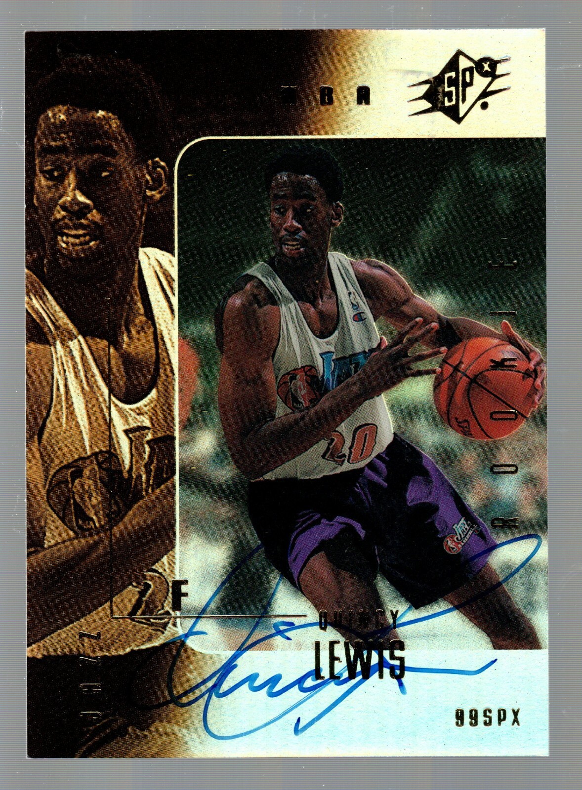 1999-00 SPx #109 Quincy Lewis Autograph 2354/2500 RC | eBay