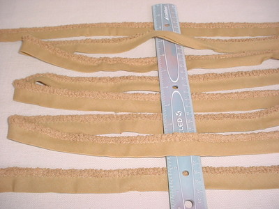 18Y CONSO LIGHT CARAMEL DOUBLE LIP CORDING FABRIC UPHOLSTERY TRIM ...