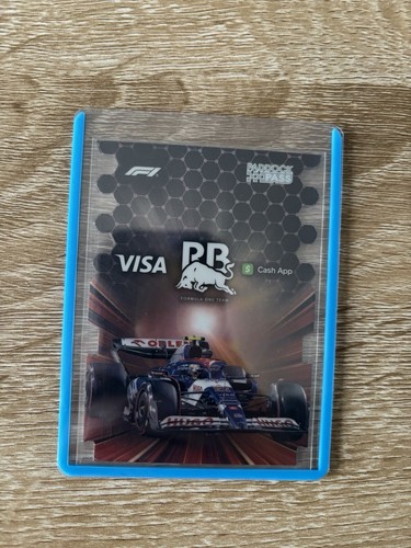 Topps F1 Paddock Pass Visa Cash App | eBay