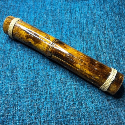 Handmade Brown Bamboo Rain Stick Natural Musical Instrument 20 inch ...
